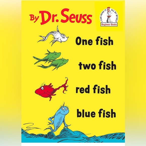 Dr. Seuss | Accents | One Fish Two Fish Red Fish Blue Fish By Dr Seuss ...